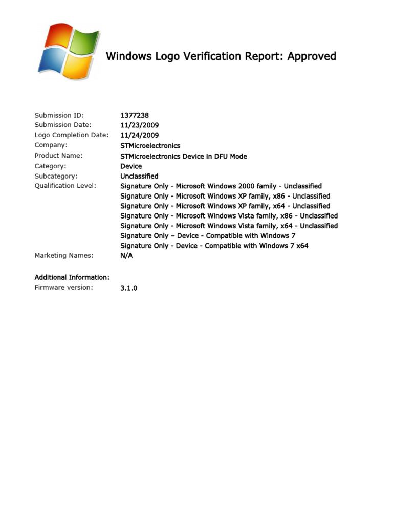 Logo Verification Report | PDF