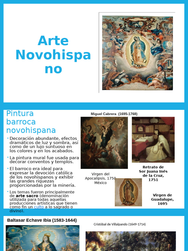 Estilos de Pintura Barroca Novohispana | PDF | Arquitectura gótica ...