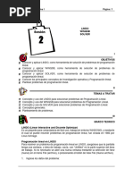Informe sobre el Software LINDO | PDF | Programación lineal ...