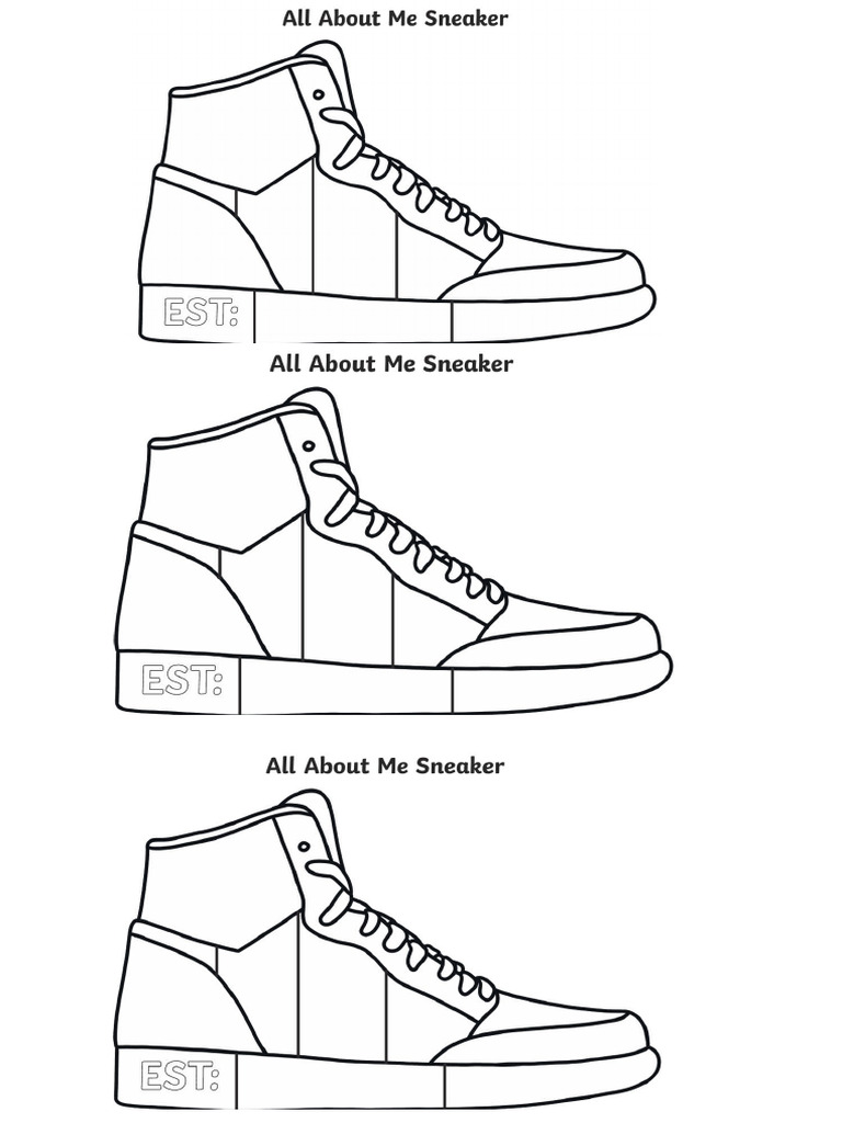 All About Me Sneaker | PDF