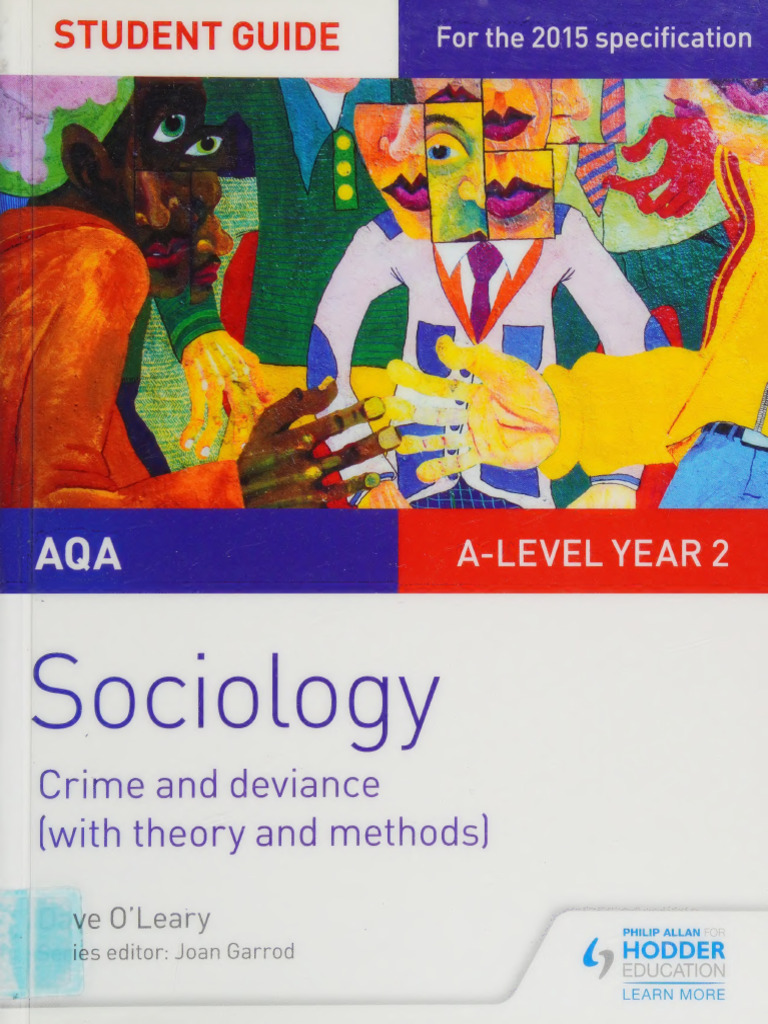 AQA Sociology Crime and Deviance (With Theory and Methods)_ -- Dave O ...