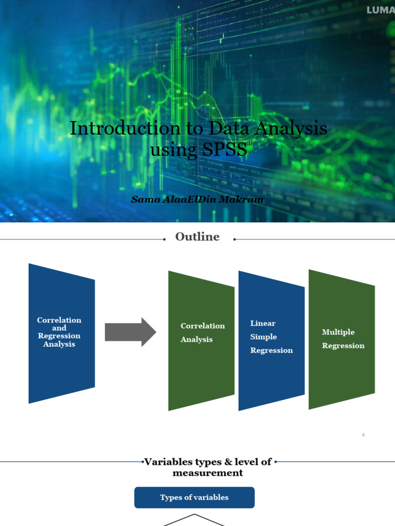 Day 4 Introduction To Data Analysis Using Spss Pdf Linear 3007