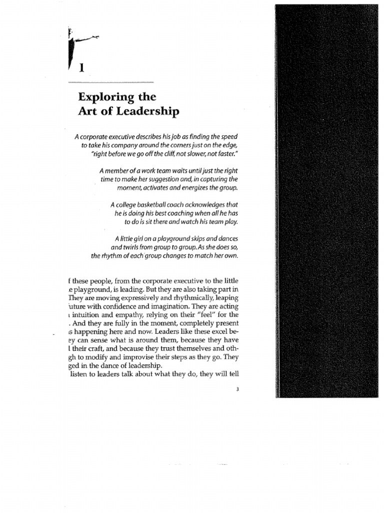 Denhardt Et Al - Chapters - Dance of Leadership - 2006 | PDF