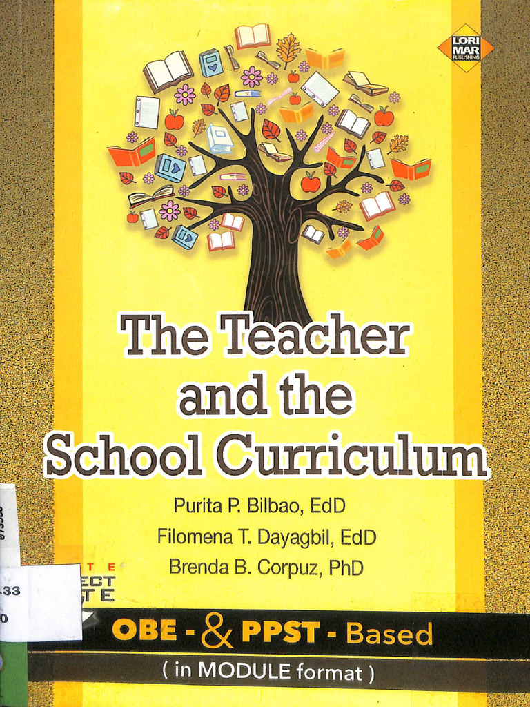 The Teacher and The School Curriculum | PDF