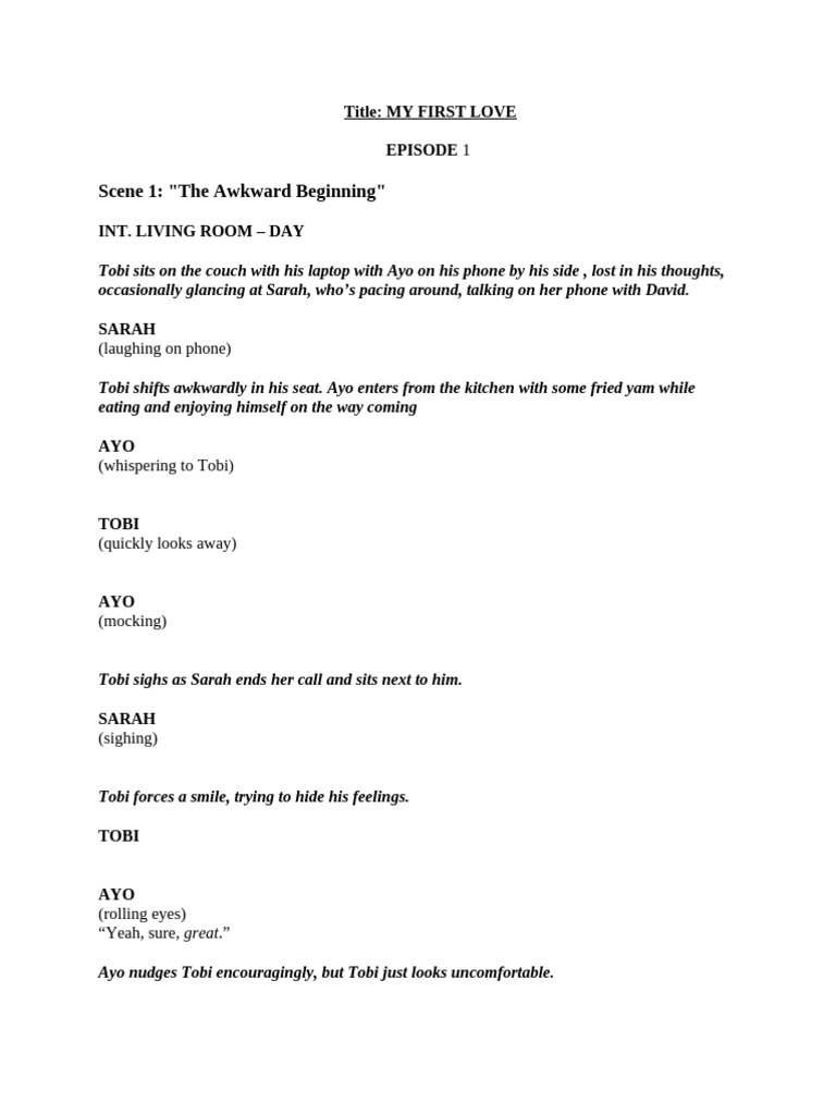 Episode 1 | PDF