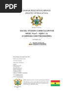 Ghana JHS Curriculum 2025/2026 Guide | PDF