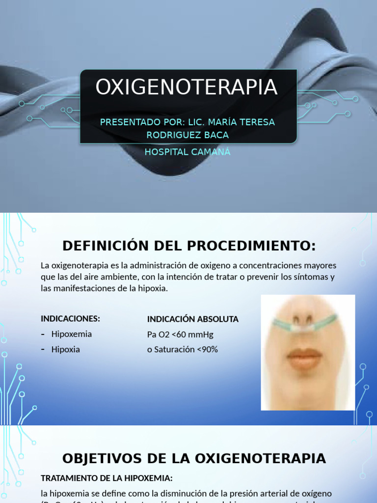Oxigen Oter Apia | PDF | Oxígeno | Especialidades Medicas