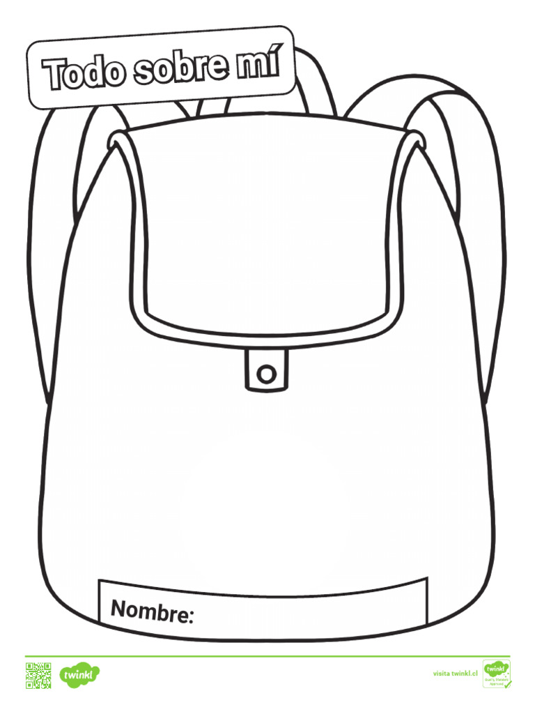 CL Es 1736132006 Actividad Mochila Todo Sobre Mi Ver 3 | PDF