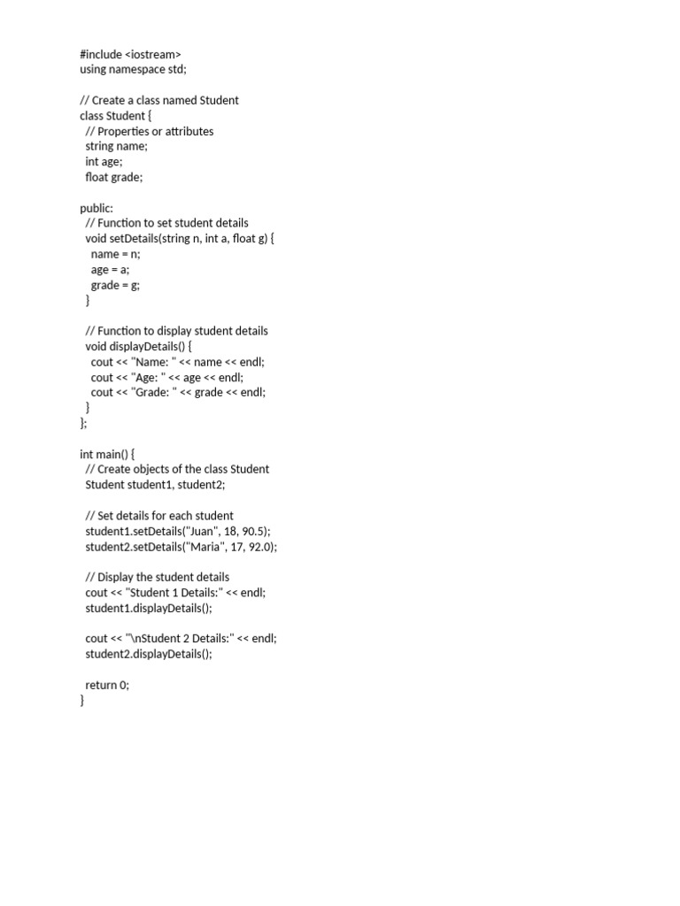 Activity 3 Object-Oriented Program | PDF
