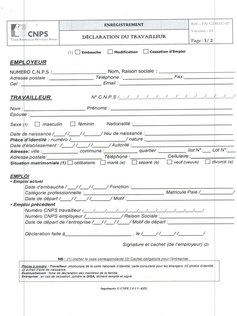 Doc CNPS | PDF