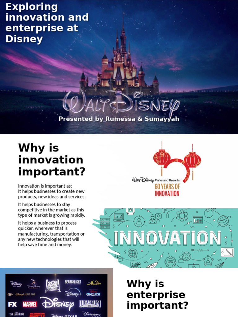 Disney's Innovation and Enterprise Insights | PDF | The Walt Disney ...
