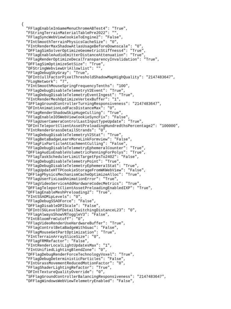 Game Engine Optimization Flags Overview | PDF