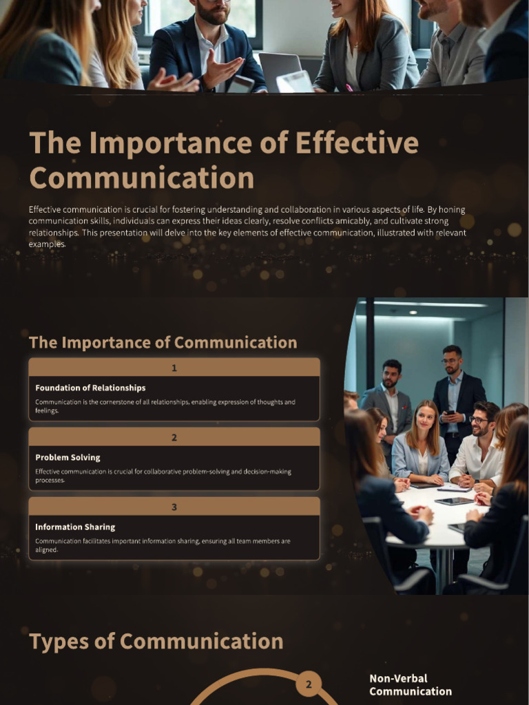 Mastering Effective Communication Skills | PDF | Communication | Human ...