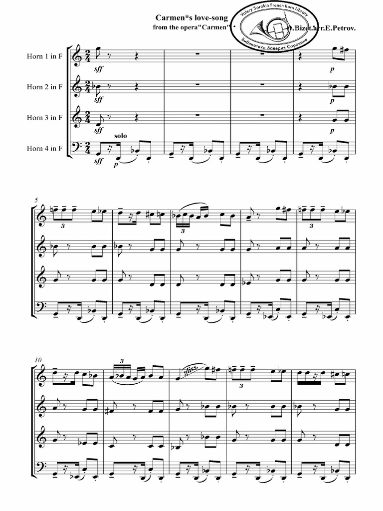 Partitur Parts | PDF