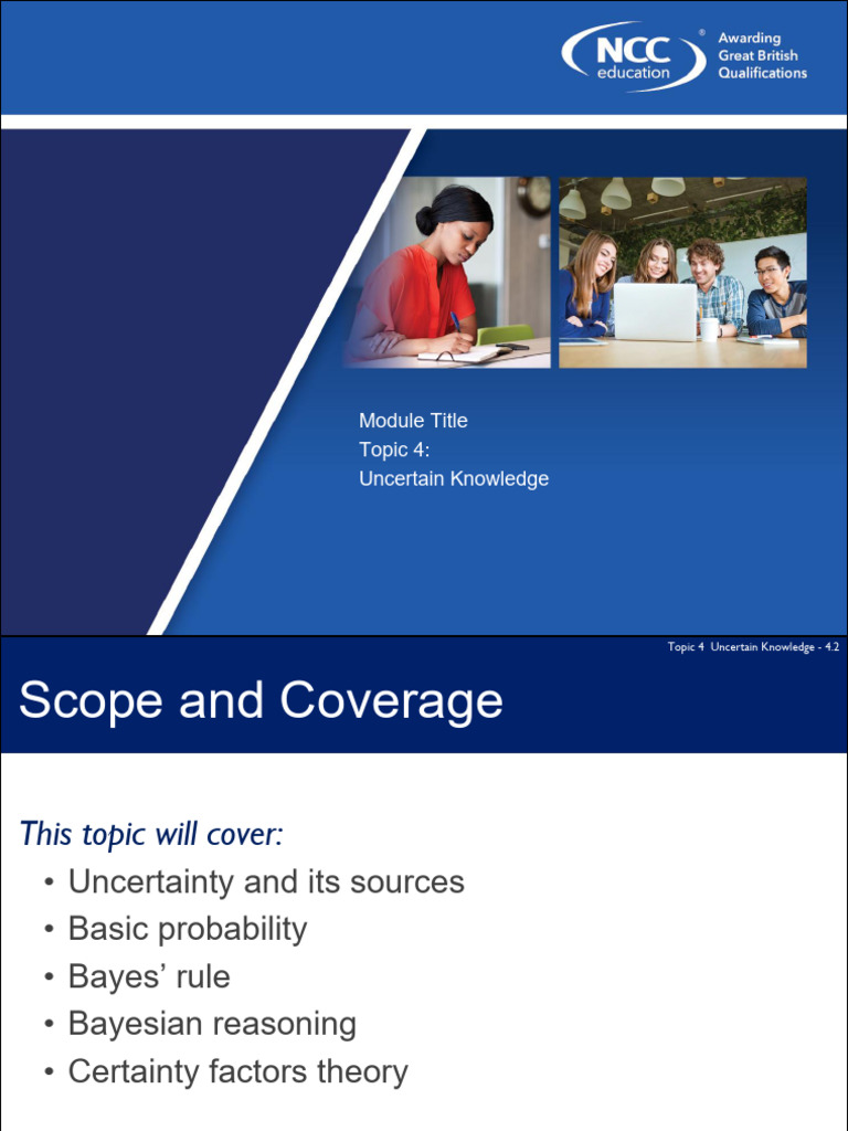 Understanding Uncertain Knowledge and Probability | PDF | Bayesian ...