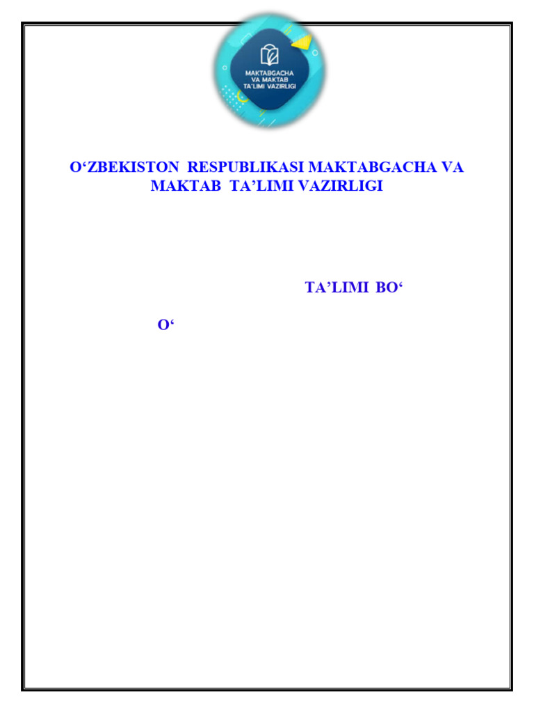 10-Sinf 3-Maktab Ona Tili 2025 | PDF
