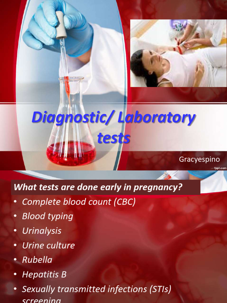 Essential Pregnancy Lab Tests Guide | PDF | Blood | Human Diseases And ...
