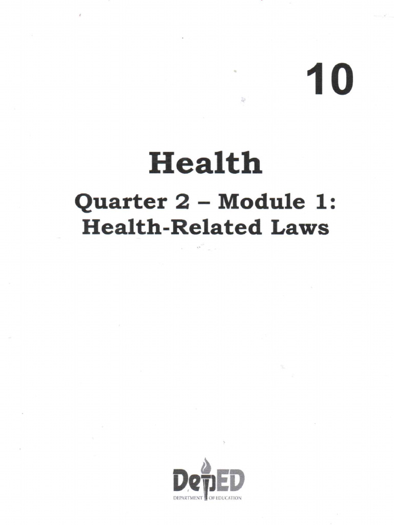 Health 10 q2 Module | PDF