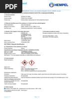 Dettol Multipurpose Cleaner SDS | PDF | Firefighter | Hazards
