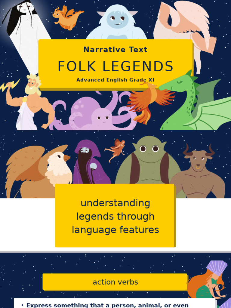 Understanding Legends Through Language Features | PDF