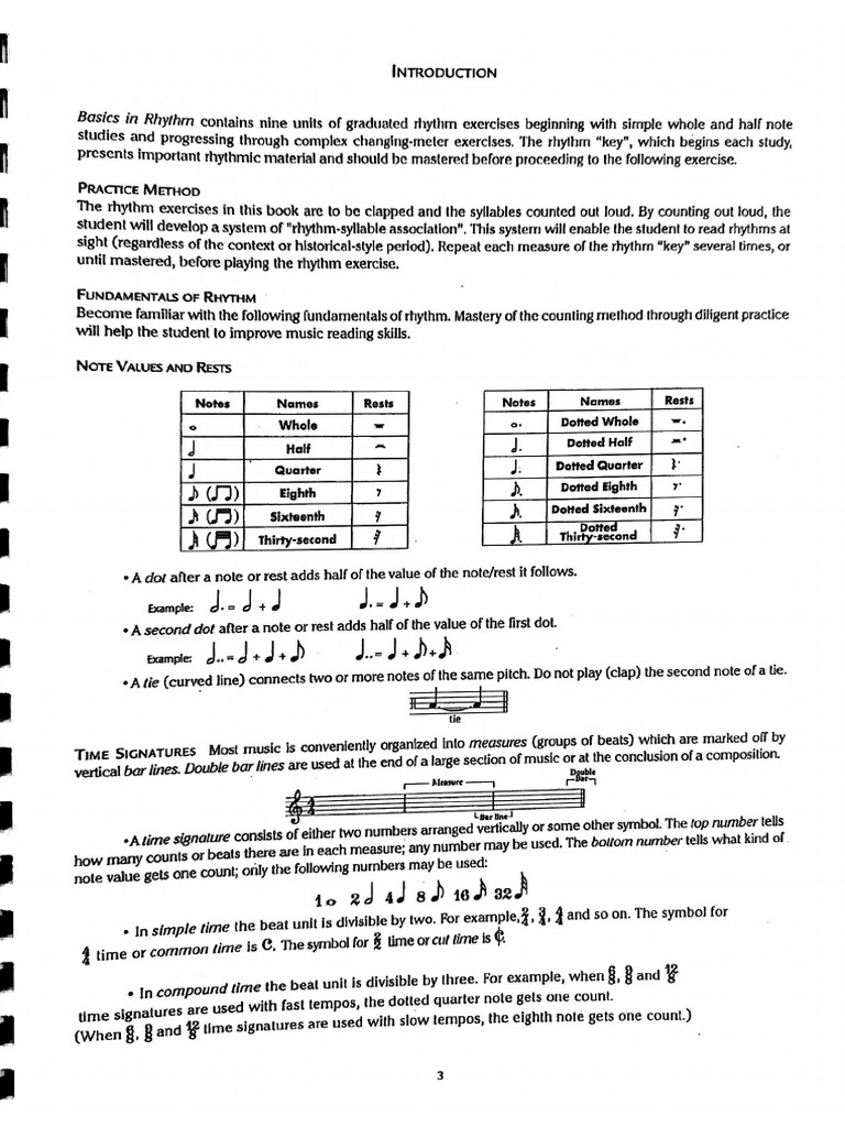 Basics in Rhythm | PDF