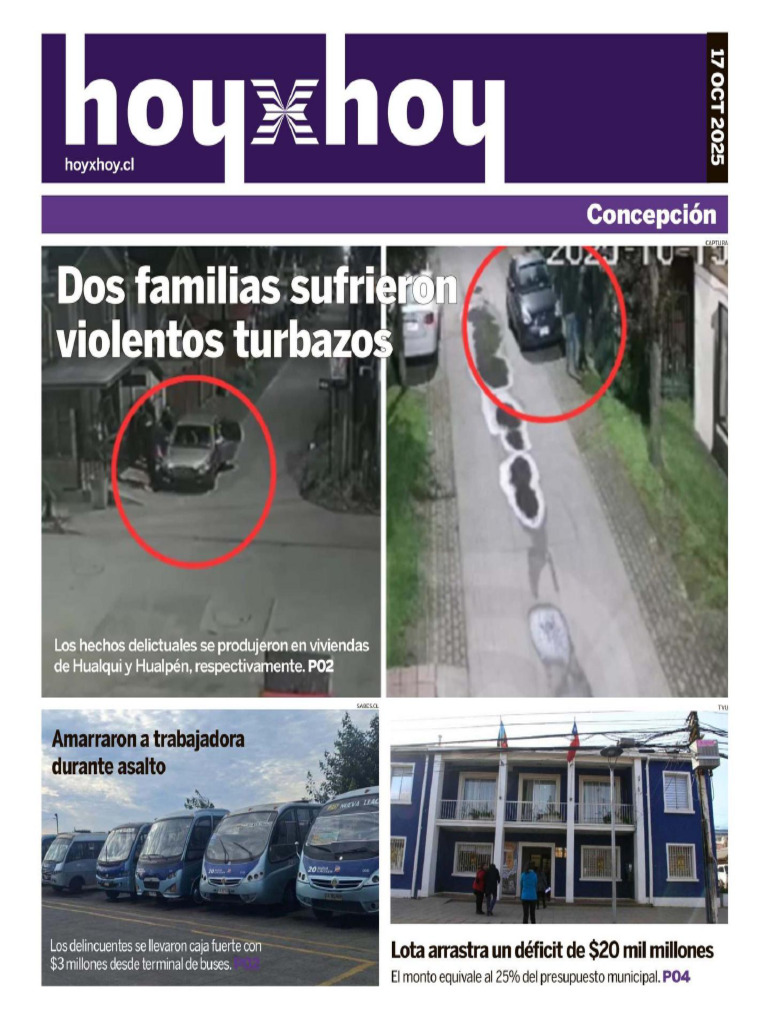 Hoy X Hoy Concepción 171025 | PDF