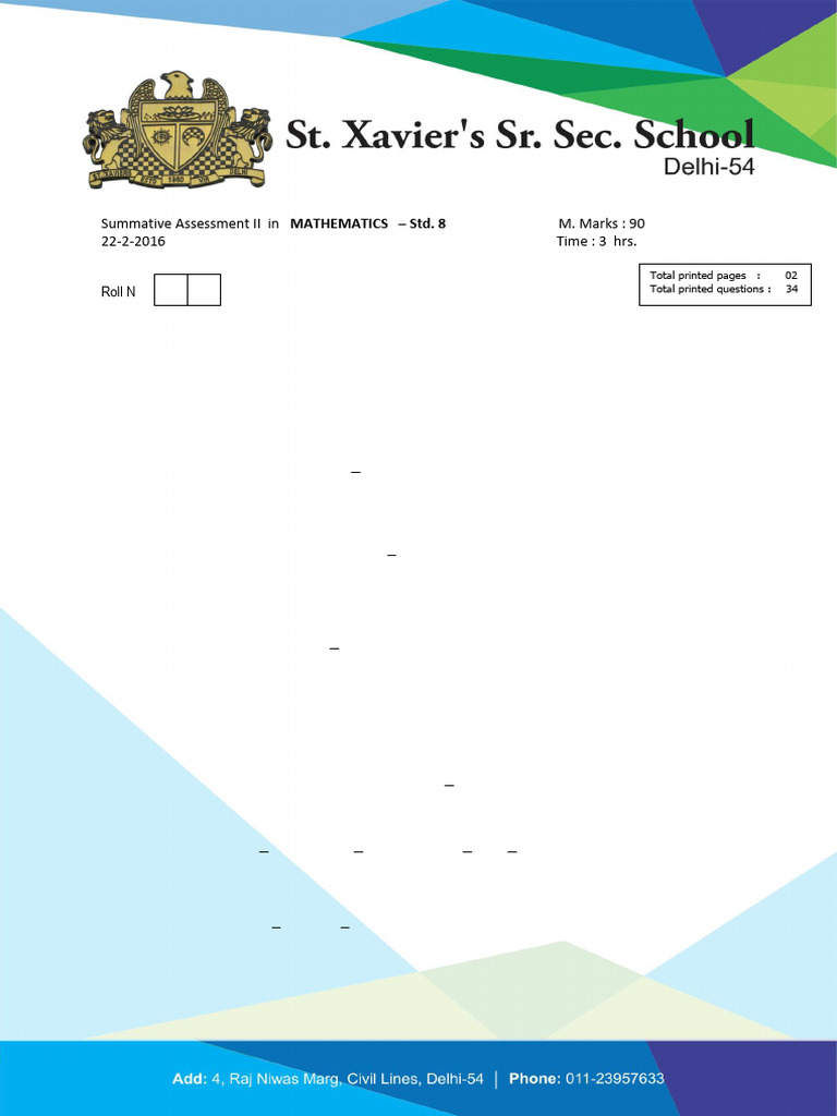 Maths Class8 | PDF | Taxes