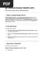 Candle Range Theory Trading Guide | PDF