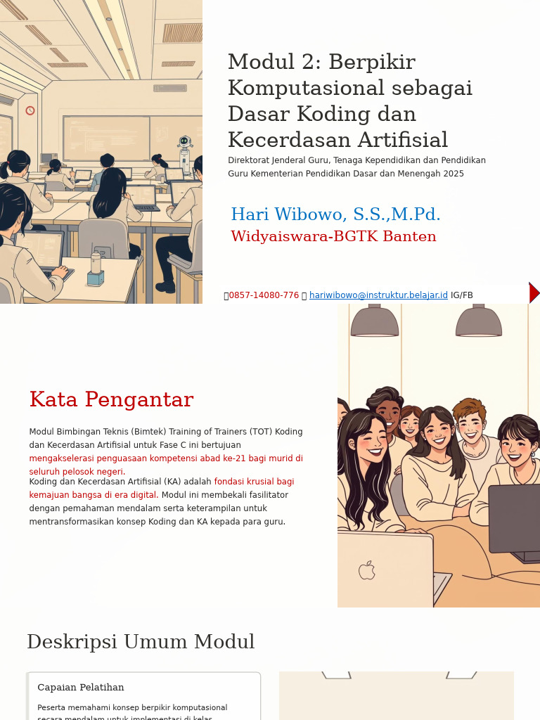 3 PPT Modul 2 Berpikir Komputasional Sebagai Dasar Koding Dan ...