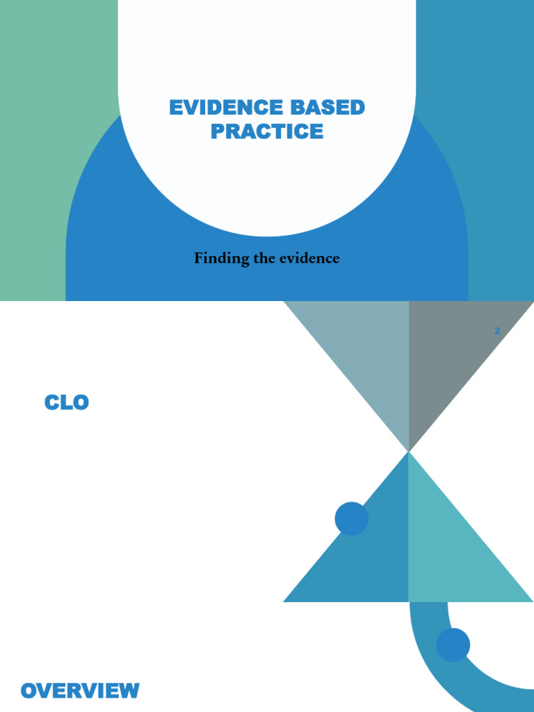 Lec 7 Finding The Evidence | PDF | Pub Med | Systematic Review