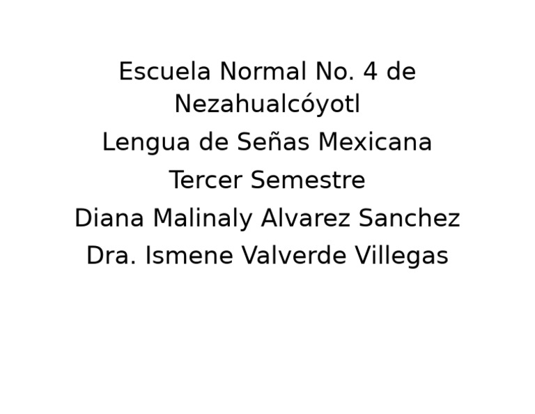 Abecedario en Señas | PDF
