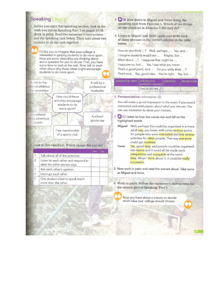 Speaking Part 3 | PDF
