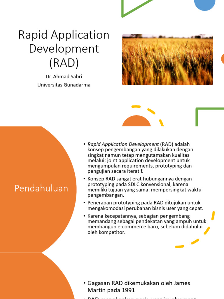 01 Rapid Application Development (RAD) | PDF
