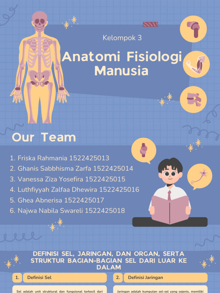 Anatomi dan Fisiologi Sel Manusia | PDF