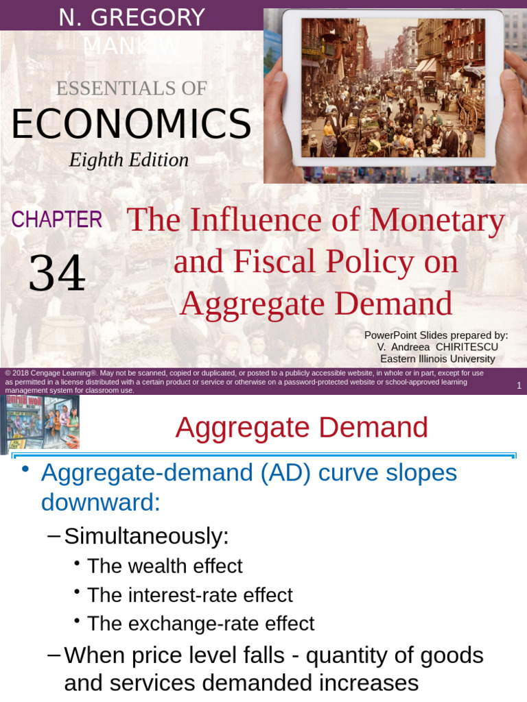 E CH 34 The Influence of Monetary and Fiscal Policy On Aggregate Demand ...