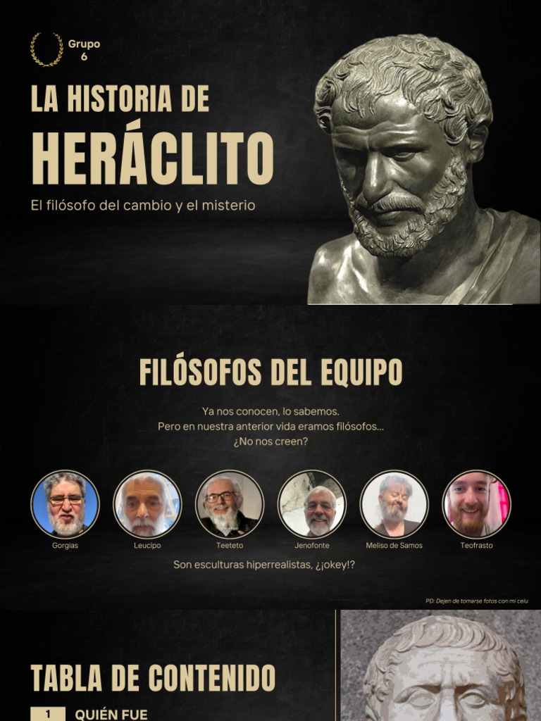 HERÁCLITO (Altomonte, Delbreil, Kusnierczyk, Martino, Noé, Sertori) | PDF