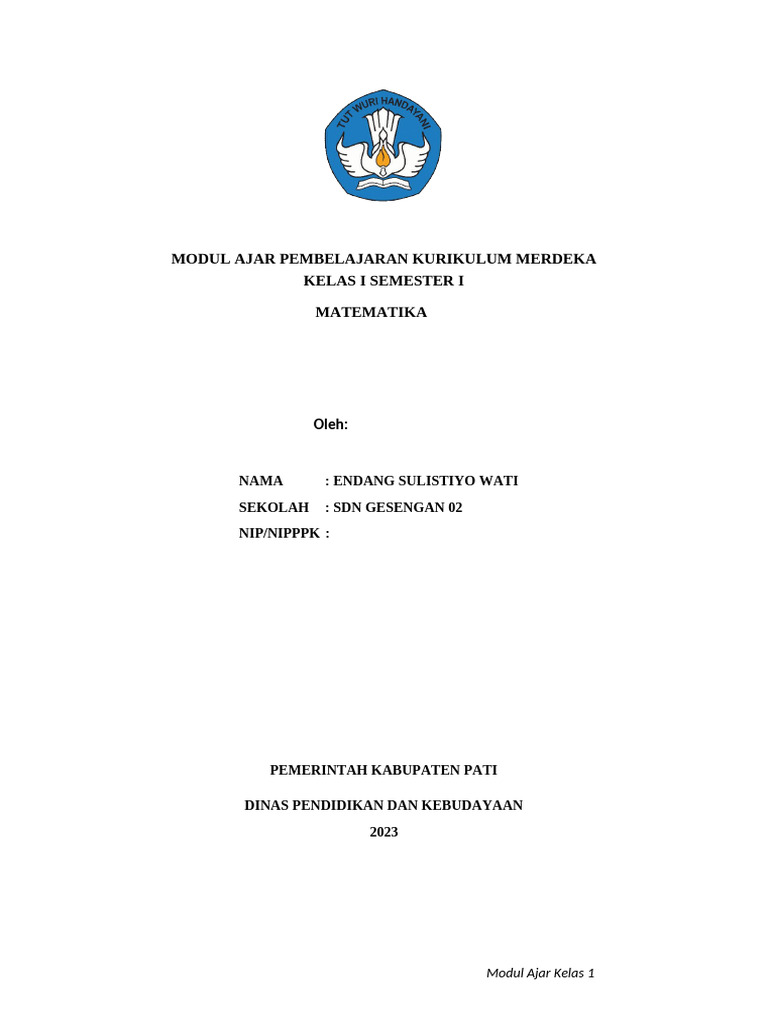 Modul Ajar Mat PJBL | PDF