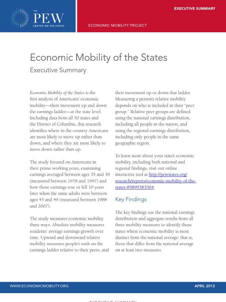 Mobility of States Summary | PDF | Social Mobility | Public Sphere
