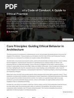 AIA Code of Ethics and Professional Conduct (April 2024) | PDF ...