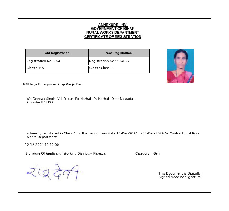 Contractor Certificate | PDF