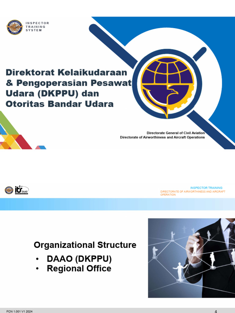 Sistem Pelatihan Inspektor Kelaikudaraan | PDF