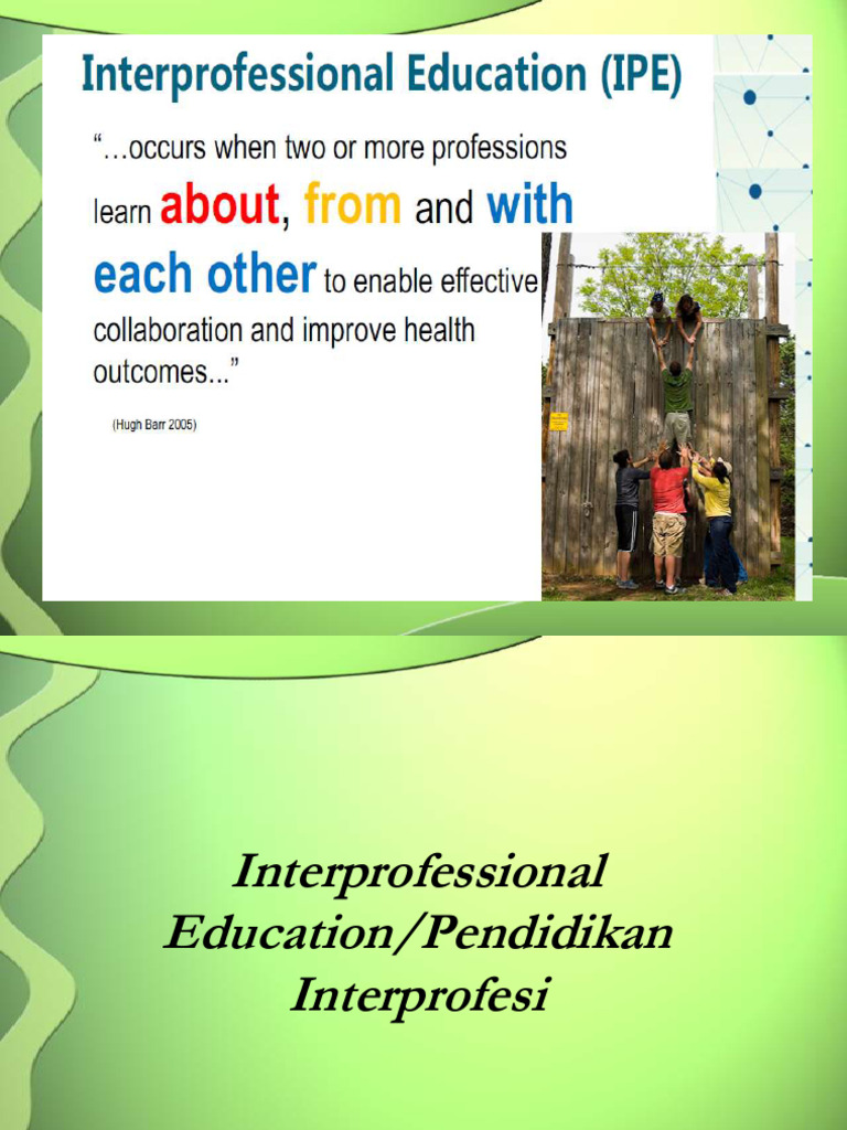 Materi IPE Bu Junita - Pengantar IPE | PDF