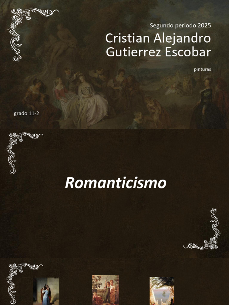 Pinturas Romanticismo Realismo Naturalismo | PDF | Pinturas | Las artes