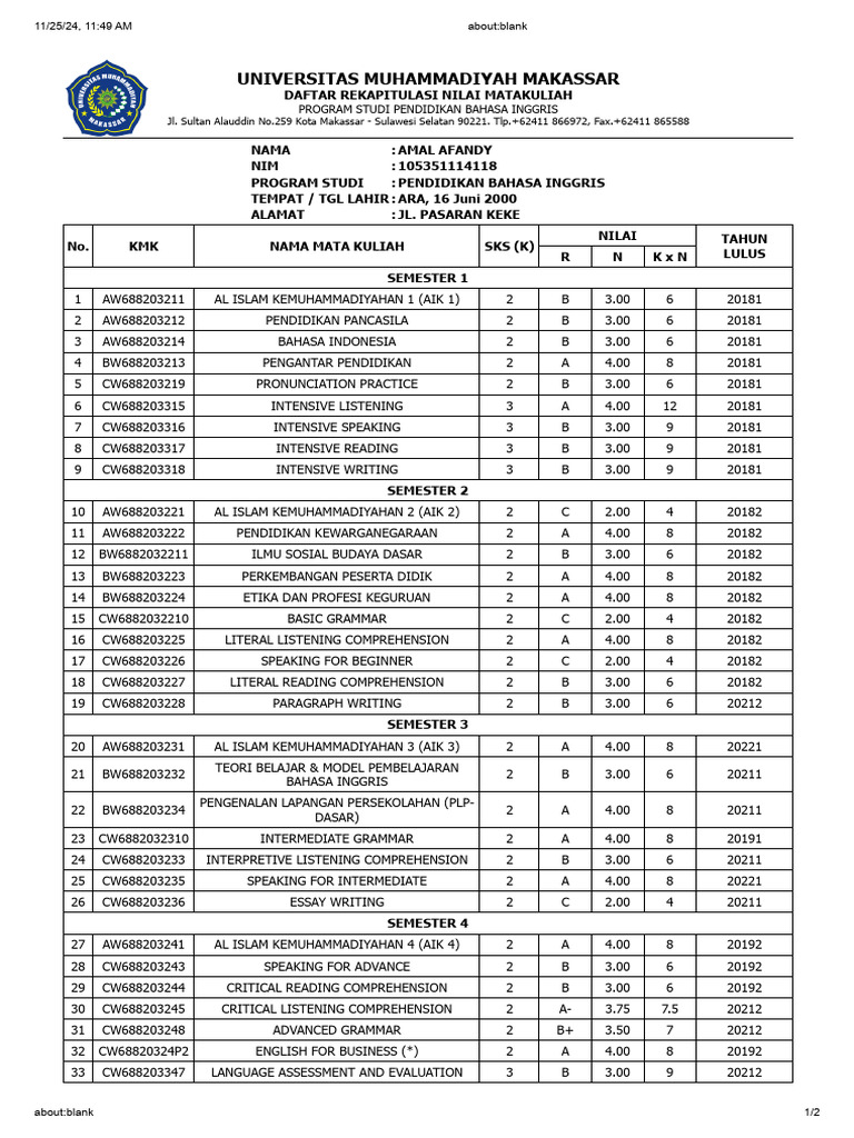 Tran Skrip | PDF | Learning | Linguistics