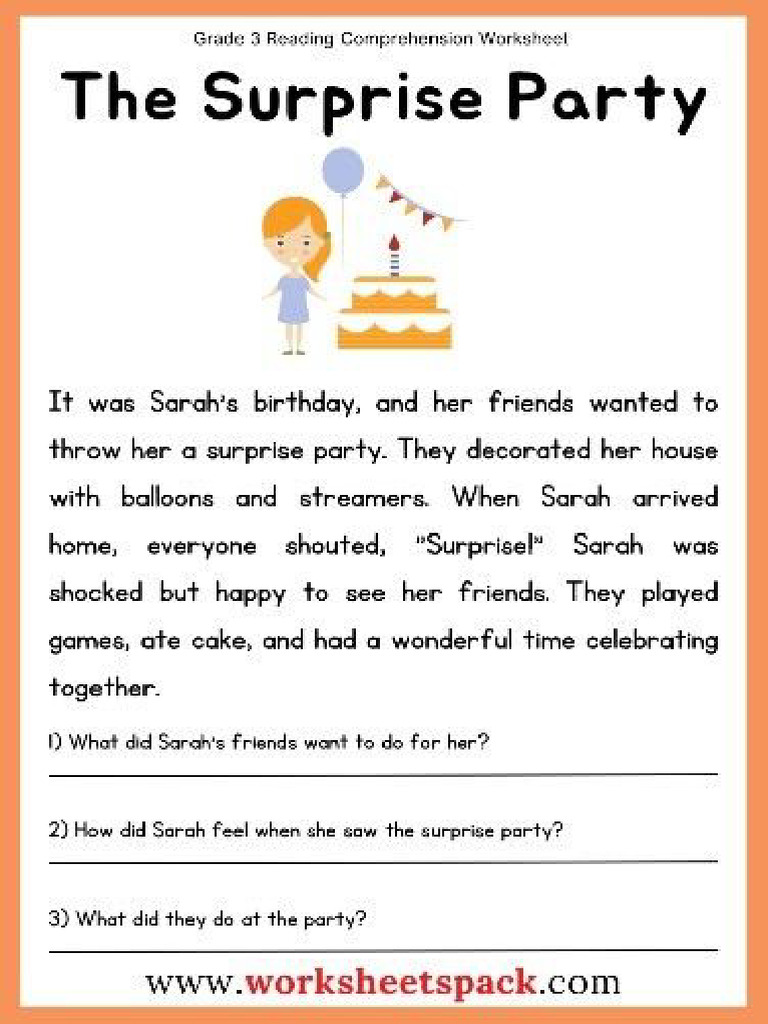 The Surprise Party | PDF