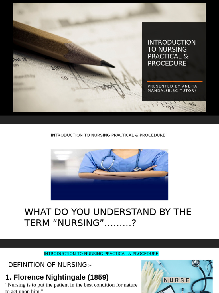 Nursing Practical Procedures Overview | PDF | Nursing | Psychology