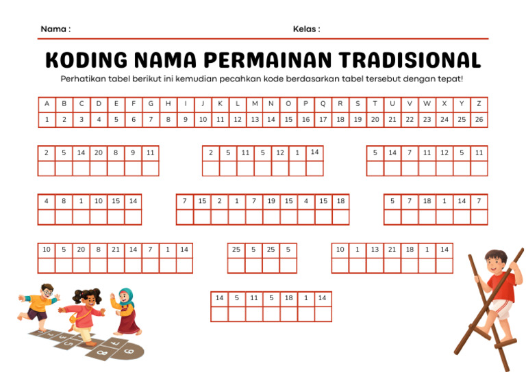 Kode Permainan Tradisional Terpecahkan | PDF