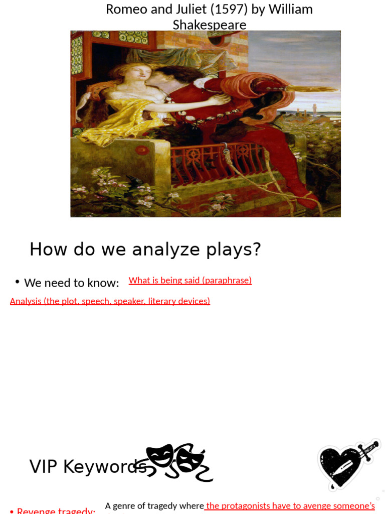 Analyzing Romeo and Juliet's Tragedy | PDF | Characters In Romeo And ...