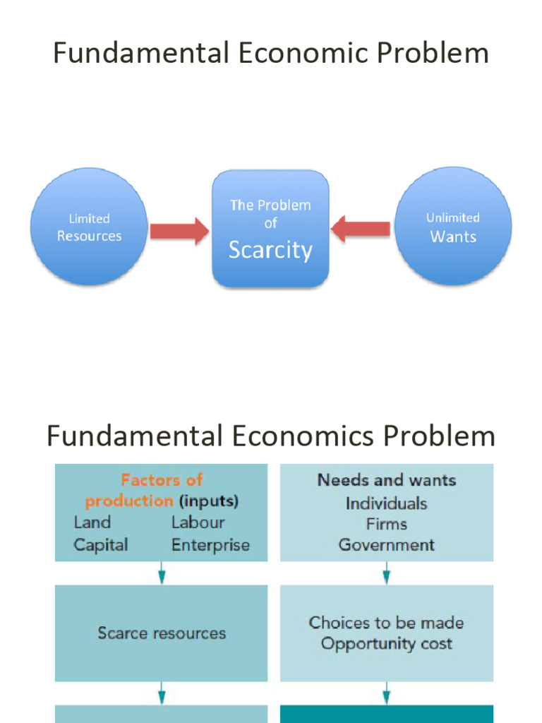 Unit 1A CH 1-3,5 Scarcity | PDF | Economics | Economies
