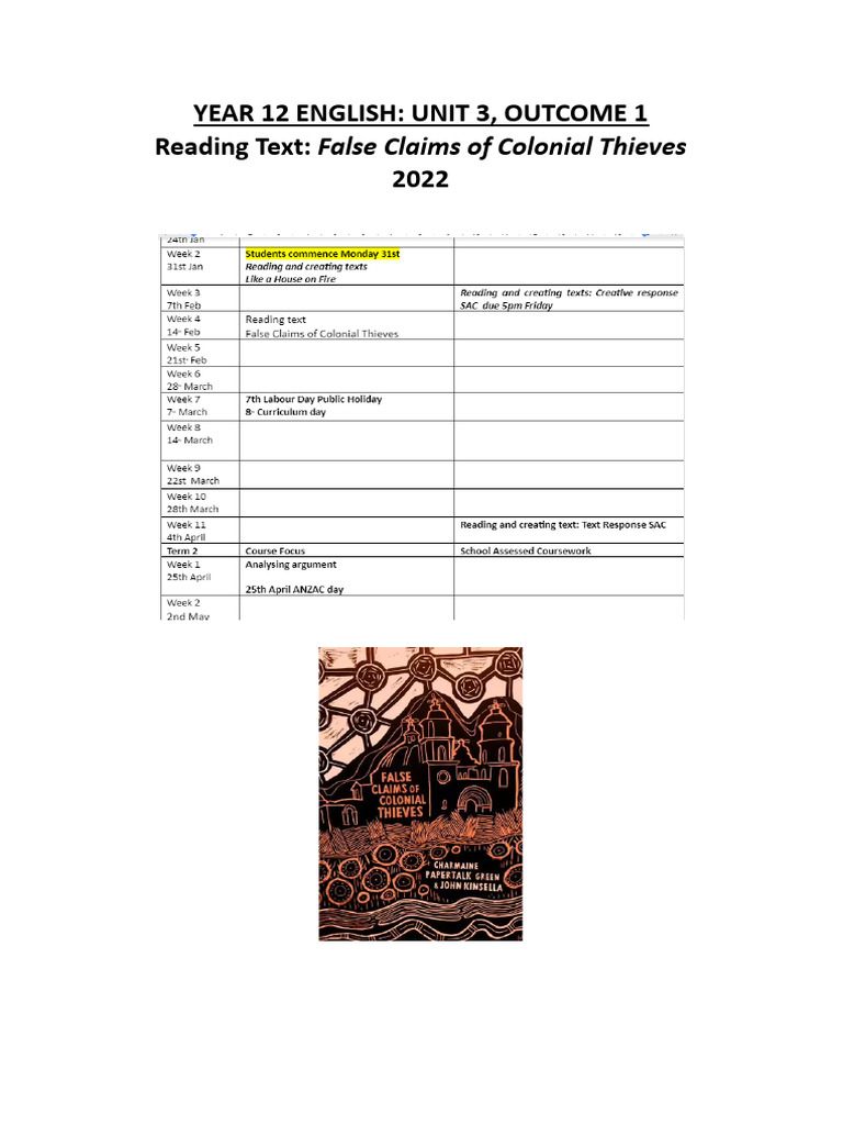 False Claims of Colonial Thieves Booklet 2022 | PDF | Essays | Knowledge